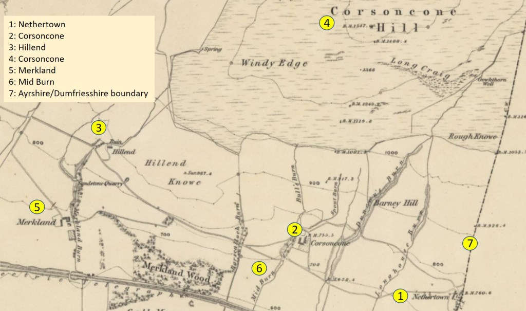 NETHERTOWN, NETHERTOWN BURN – NEW CUMNOCK HISTORY